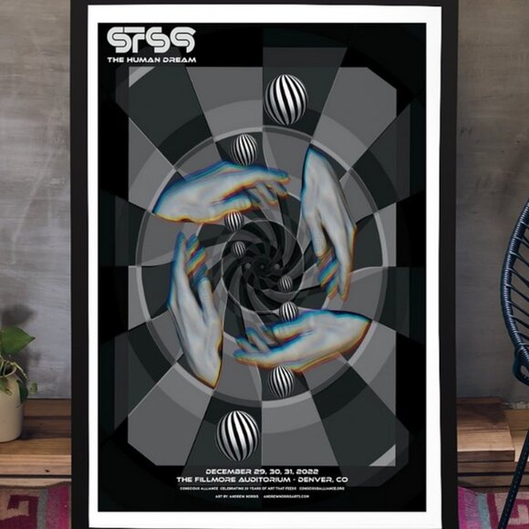 Art | Sts9 The Human Dream Dec 29 31 222 The Fillmore Auditorium Denver ...